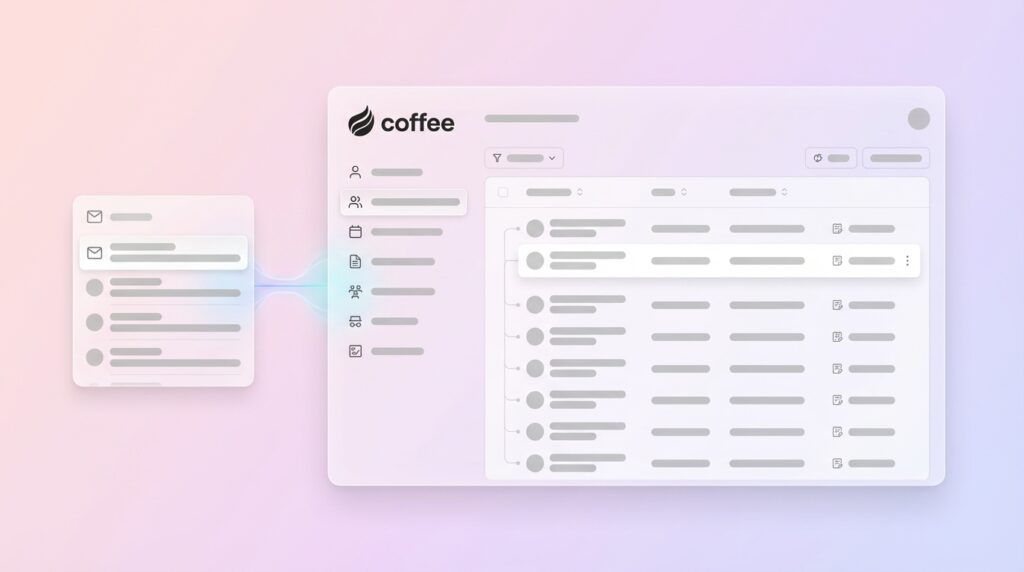 CRM Software with Automated Data Entry from Email | Coffee