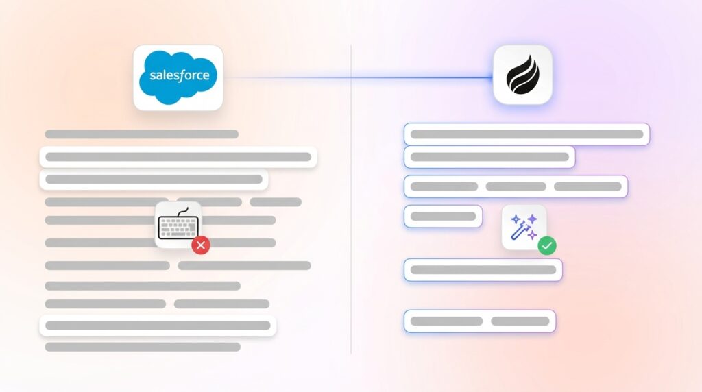 Coffee vs Salesforce: AI CRM Comparison for Sales Teams